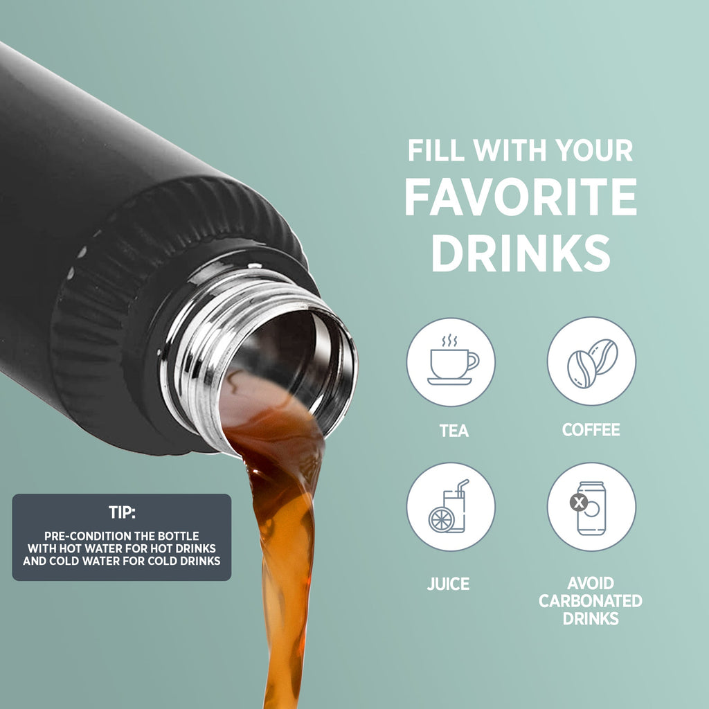 Quench 900 Inner Steel Insulated BPA Free Water Bottle – Dhara E Commerce